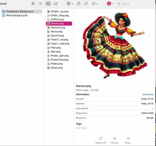 Cinco de Mayo Clip Art || 15 Designs || Personal & Commercial Use