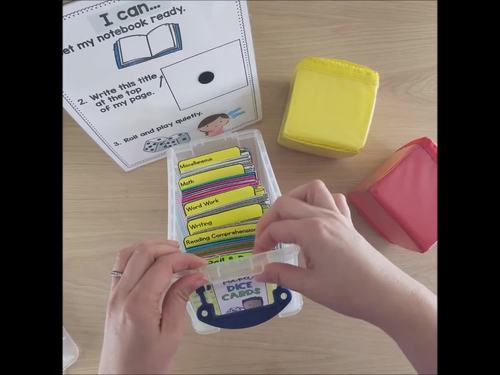 Pocket Dice Cards: The Bundle by Brenda Tejeda | TPT