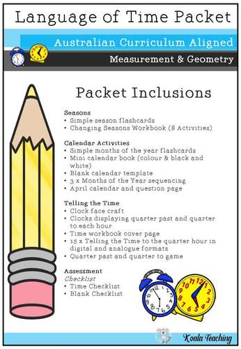 Year Two Time by Teacher Planning Resources | TPT