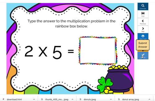Multiplication Facts Practice (x2) DIFFERENTIATED BOOM CARDS BUNDLE
