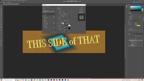 Photoshop 2025 Name Tag Project by This Side of That | TPT
