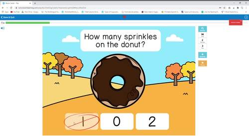 Fall Theme Counting 0 to 10 Boom Cards by Hands-on Multilingual Fun
