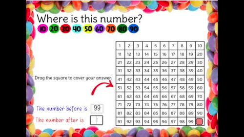 Kinder Math Digital Tasks Numbers 0-100 by Aussie Waves | TPT