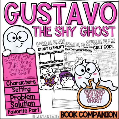 Gustavo the Shy Ghost Activities | Halloween Reading Comprehension