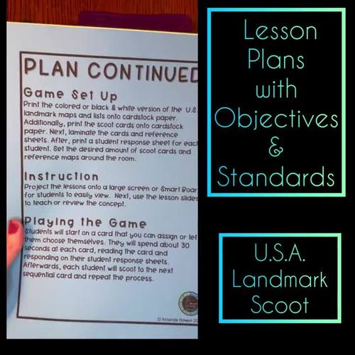 Geography in the United States Scoot by The Gaming Classroom | TpT