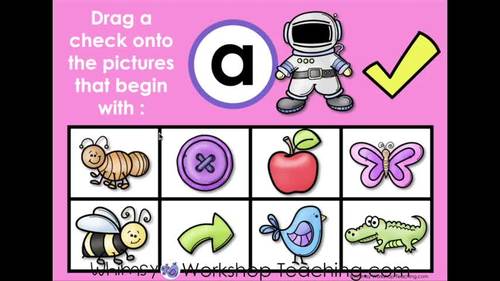 Google Slides Phonics Letter Sounds Hunt Digital Activity Distance Learning