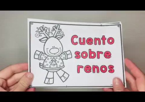 Christmas Reading Comprehension in Spanish | Comprensión lectura reno ...