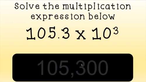 Multiply & Divide by Powers of 10 Google Classroom™ Digital Flash Cards ...
