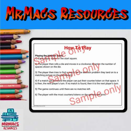 Valentine's Day Grade 1 & 2 Addition Matching Game | Hands on Maths ...