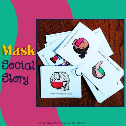 Mask Social Story by Old School Speech | Teachers Pay Teachers