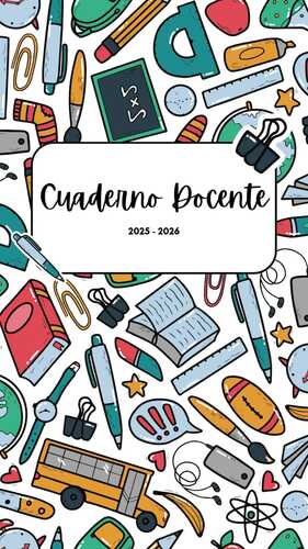 Cuaderno docente para el curso 2025 - 2026 by MARTA CASTEDO GUTIERREZ