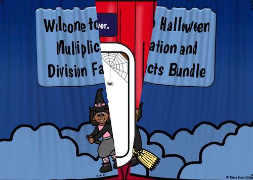 Halloween Multiplication and Division Boom Cards™ Bundle by Jollymum