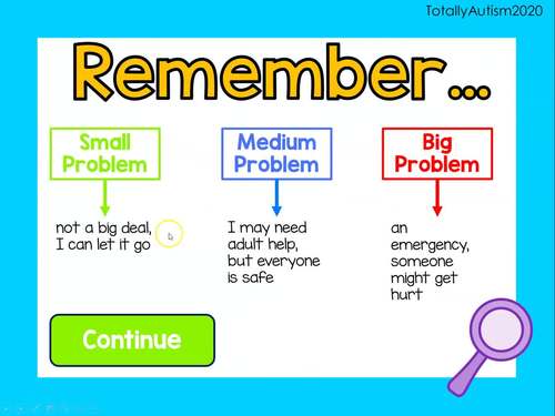 How big is my problem? Race to the Top PowerPoint Game - Autism Social ...