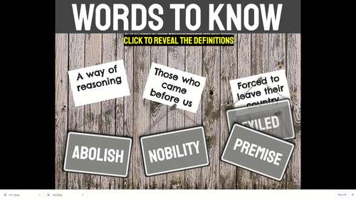 Enlightenment Interactive Google Slides™ Presentation | Distance Learning