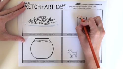 Sketch It Artic BUNDLE: A Finish-the-Picture Activity! by Cat Says Meow