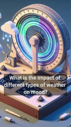 Science Fair Project | Sunshine or Rain: Exploring the Weather-Mood ...