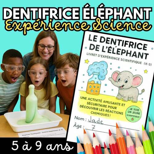 Elephant Toothpaste Experiment | Expérience Dentifrice d’Éléphant (Science)