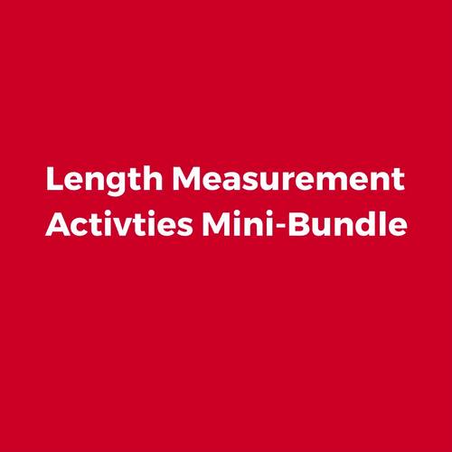 Measuring Length Activities Mini-Bundle by File Folder Heaven | TPT