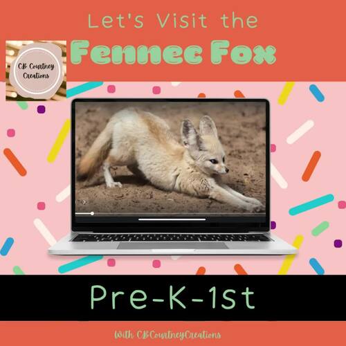 Virtual Field Trip- Alphabet Zoo: Fennec Fox, Presentation Worksheets