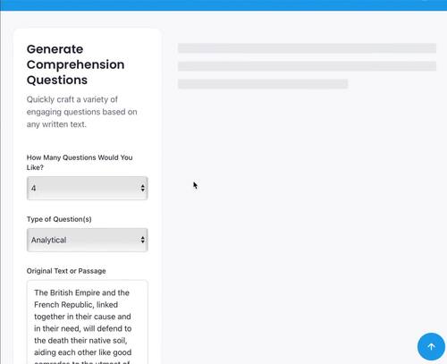 Reading Comprehension Questions: Any Text at Any Time | TPT