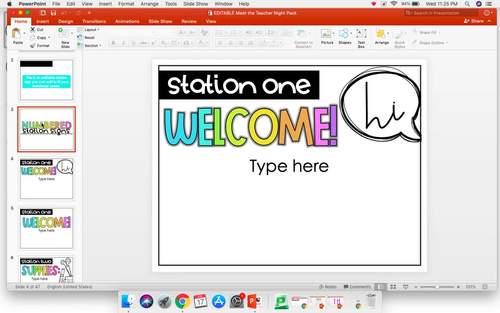 Meet the Teacher Night Pack | Station Signs & More | Editable | TPT