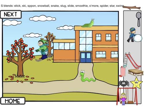 Sound Loaded Articulation Scenes BOOM CARDS S, R & L Blends (Distance ...