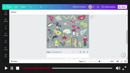 20+ Digital Hand-Drawn Biology Stickers & Clipart: Explore Life's Varieties