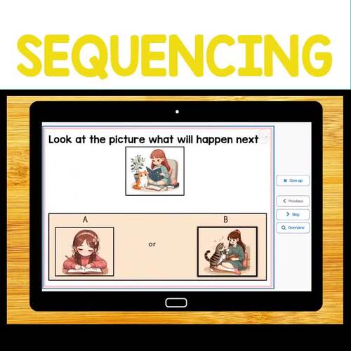 What will happen next - Picture Sequencing Boom Cards by Limes and Lemons