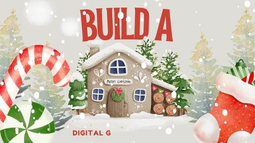 Build a Digital Gingerbread House by Standards in Elementary | TPT