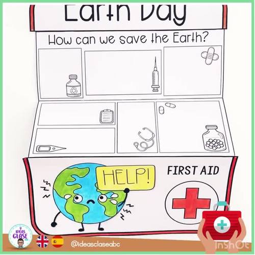 Earth day- Save the planet- bilingual resources by Ideas Clase abc
