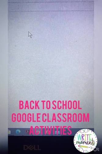 Back to School Activities BUNDLE- No PREP by Write Moments | TPT