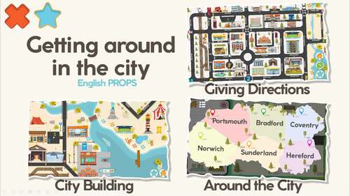 Getting around in the city №66 by English PROPS | TPT