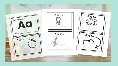 Letter of the Week Handwriting, Letter Sounds + Handwriting, Alphabet ...