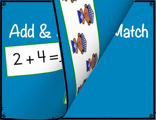 Trains Addition & Subtraction 0-10 Number Sentence Match | TPT