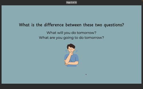 The Future "Going To": A2 EL/English Grammar Presentation | TPT