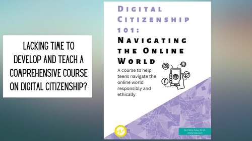 Digital Citizenship Course, Online Behavior Intervention, Cyberbullying