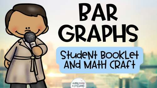 Bar Graph Practice, Graphing Math Craft, Template, Project, & Writing ...