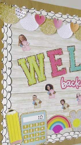 Back to School Bulletin Board Kit | Welcome Back to School Activity