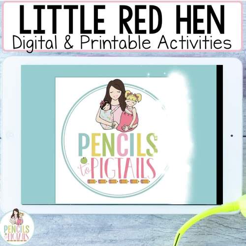The Little Red Hen Boom Cards™ | Digital & Printable Fairy Tale Activities