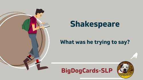 Introduction to Shakespeare Figurative Language GOOGLE, BOOM CARDS ...