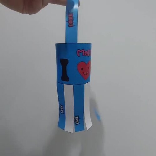 Mother's Day Craft Windsock / Craft Activities Coloring /Love Mom For kids