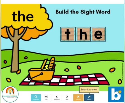 Frys Sight Words Practice | Sight Words Boom Cards Bundle | Sight Words ...