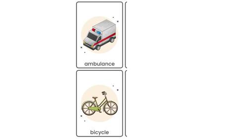 Transport Flashcards – Land, Air & Water Vehicles (Ages 5–8) by Savvy ...