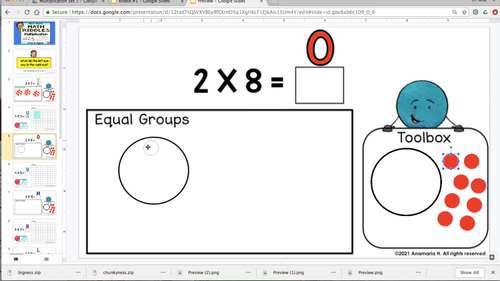 Multiplication With Equal Groups and Arrays - Math Riddles | TPT