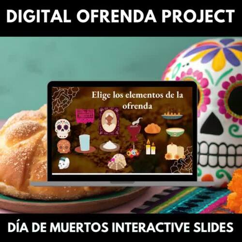 Digital Ofrenda Project – Día de Muertos Interactive Slides | TPT