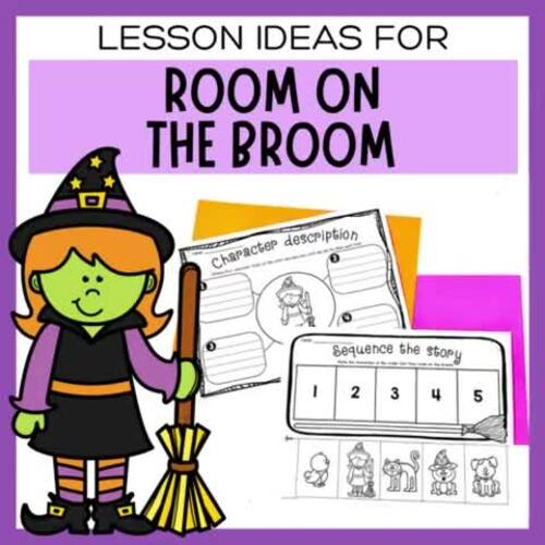 Room On The Broom Print & Go Worksheets & Activities | Book Companion