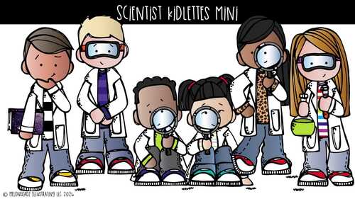 Scientist clip art, Science, kids Mini by Melonheadz Clipart | TPT