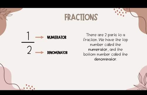 Gr. 4 Ontario Math Slides- Fractions & Decimals | PowerPoint + Google ...