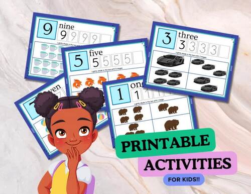 Kindergarten Math | Learn the Numbers | Tracing | Learn to Count ...