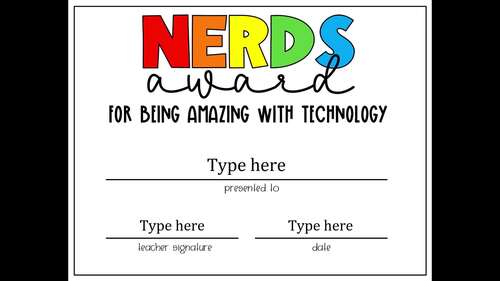 Editable Candy Awards Class Awards End of Year Class Student Awards Day ...